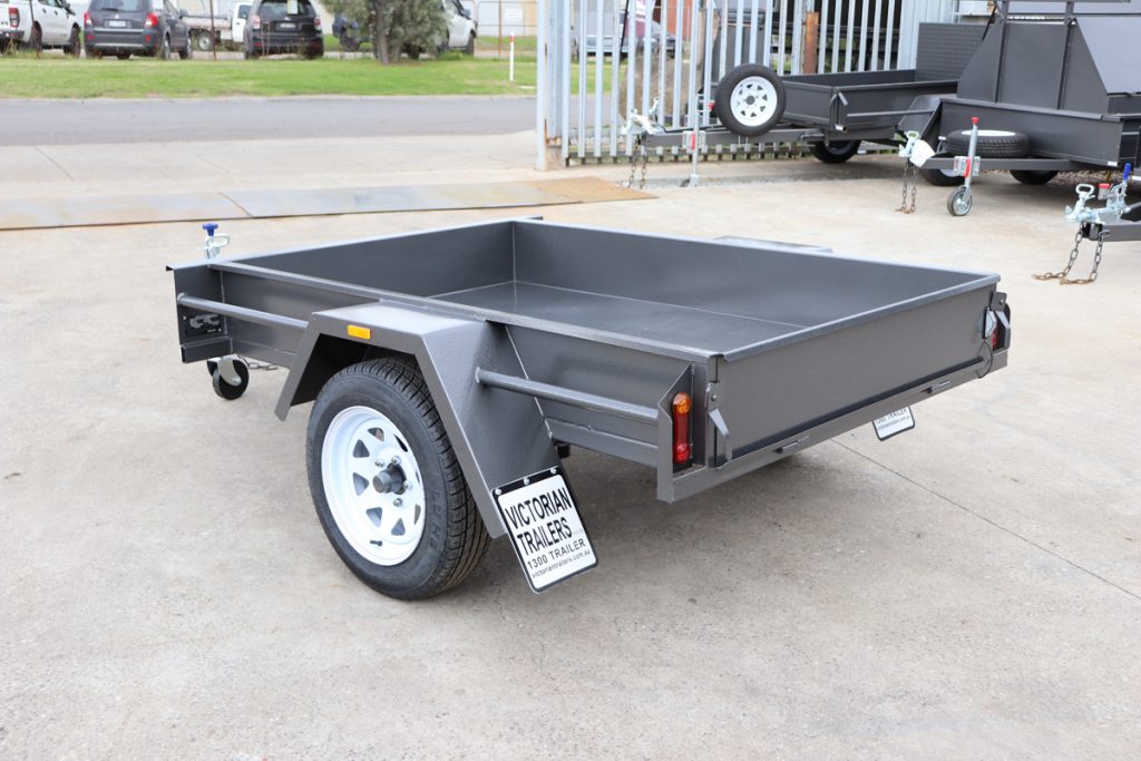Single Axle Box Trailers for Sale - Victorian Trailers