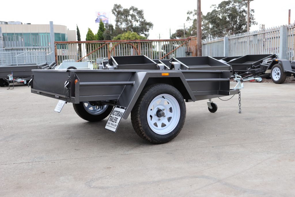 Single Axle Box Trailers for Sale - Victorian Trailers