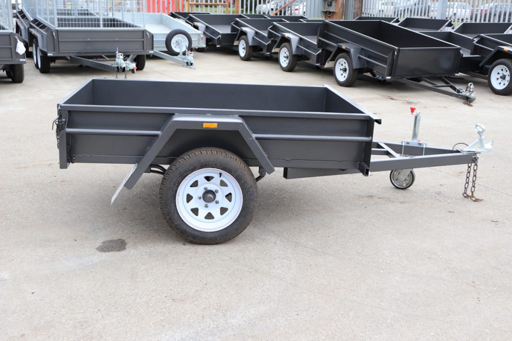 Single Axle Box Trailers for Sale - Victorian Trailers