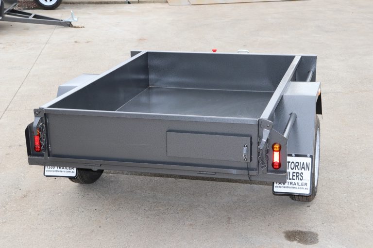 Single Axle Box Trailers for Sale - Victorian Trailers