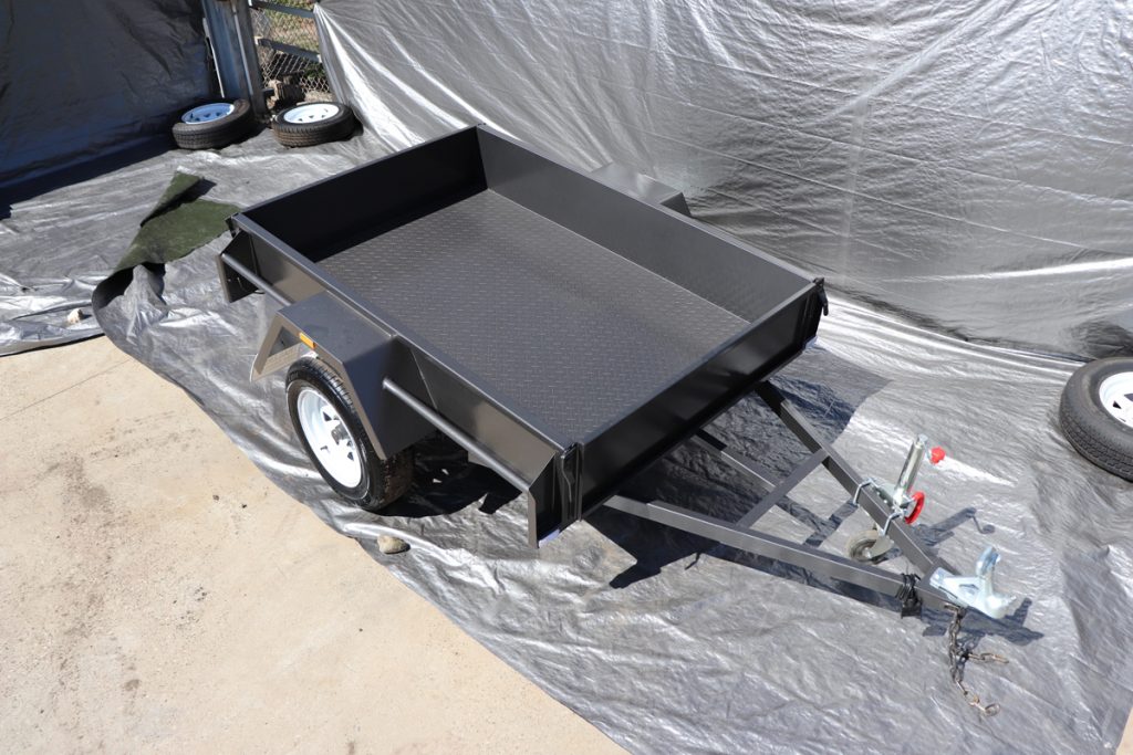 Single Axle Box Trailers for Sale - Victorian Trailers