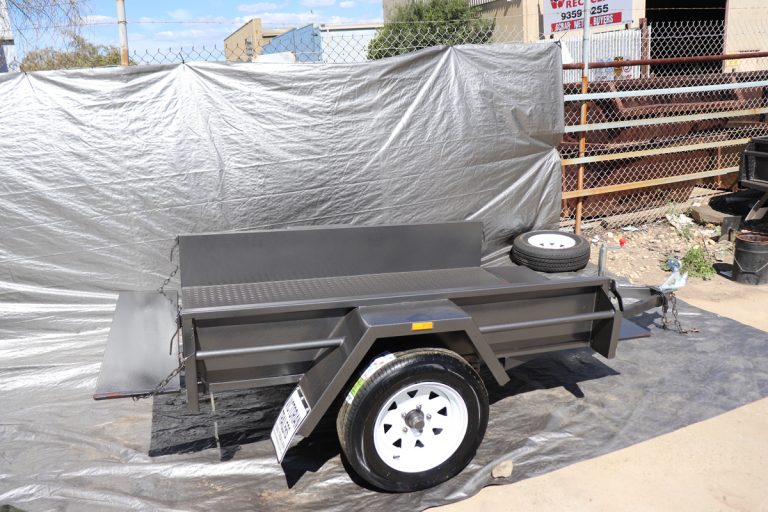 Single Axle Box Trailers for Sale - Victorian Trailers
