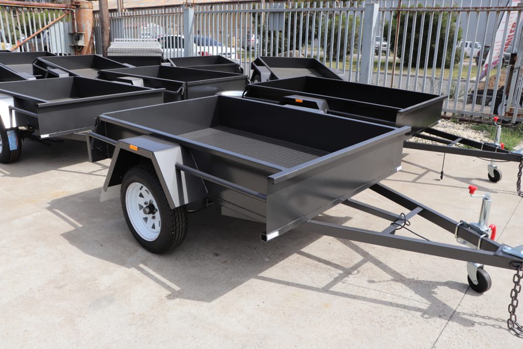 Single Axle Box Trailers for Sale - Victorian Trailers