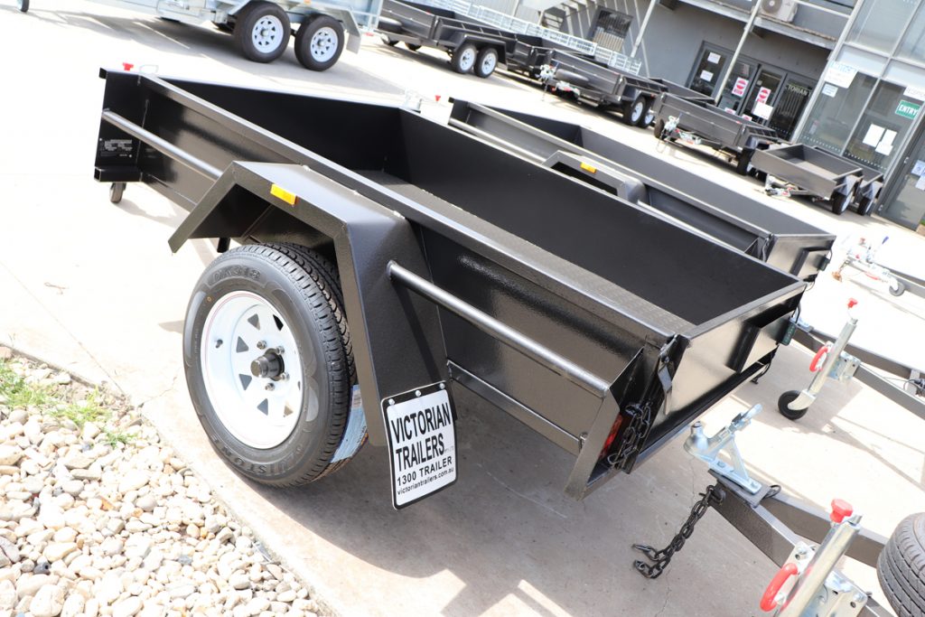 Single Axle Box Trailers for Sale - Victorian Trailers