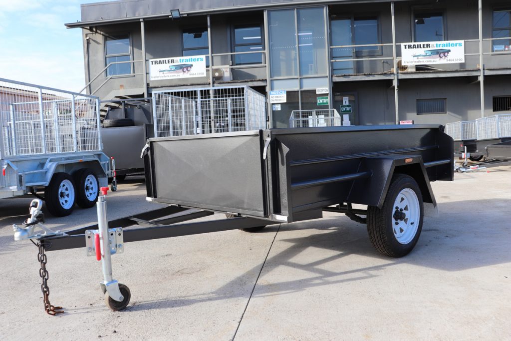Single Axle Box Trailers for Sale - Victorian Trailers