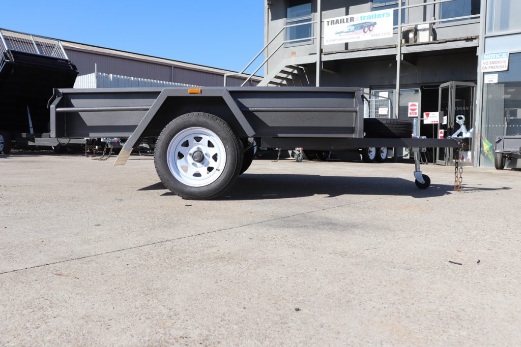 Single Axle Box Trailers for Sale - Victorian Trailers
