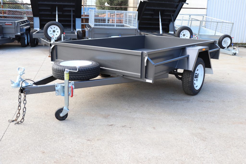Single Axle Box Trailers for Sale - Victorian Trailers